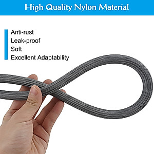 RP44647 Kitchen Faucet Hose Pull Out Spray Hose Kit Compatible with Delta Waterfall Kitchen Faucets 470/472/474/476 with Non-DST, Sink Hose Replacement, 59 Inch