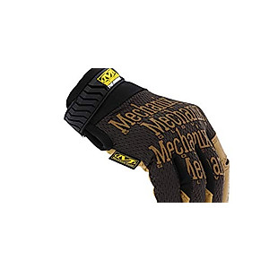 Mechanix Wear: The Original Durahide Leather Work Gloves with Secure Fit, Utility Gloves for Multi-purpose Use, Abrasion Resistant, Added Durability, Safety Gloves for Work (Brown, Medium)