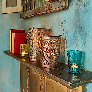 YANKEE CANDLE Sparkling Cinnamon Tealight Candles, Red