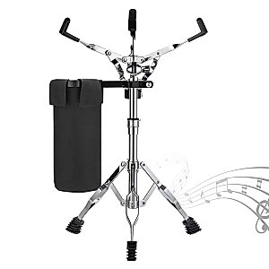 LOLUNUT Snare Drum Stand with Drum Sticks Holder,Adjustable Practice Drum Stand for 10-14 Inch Drum Pad,Snare Drum Beginners