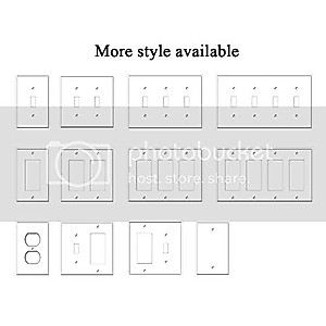 Rocker/GFCI Toggle Combination Wall Plate Cover - Fly Insect Bug Nature Garden Macro Pest Wings