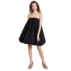Ulla Johnson Women's Polline Dress, Noir, Black, 4