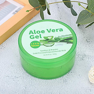 300g Gel Remove Pimples Shrink Pores After-Sun Repair Moisturizing Face Gel Skin Care, Prevent Skin Inflammation