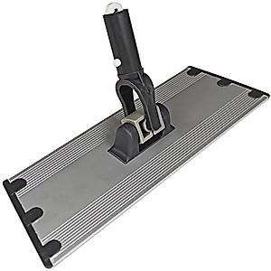 CleanAide Flat Mop Plate Frame, Aluminum, 10 Inches