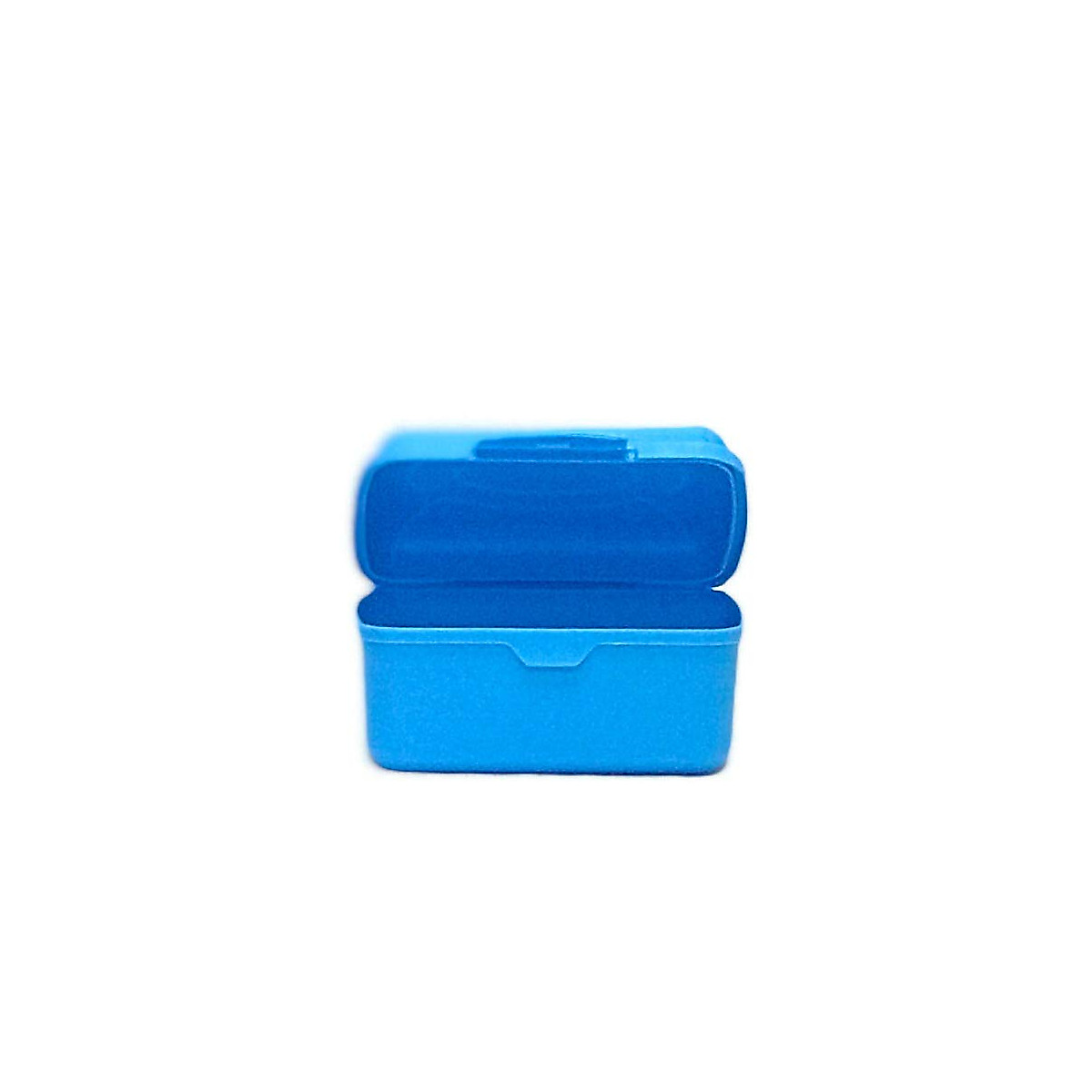 Mintra Home Utility Boxes - 400ml BLUE - 6 Pack - (4.75inW x 3.25inD x 2.25inH) - great utility box, storage box for crafts and other small items