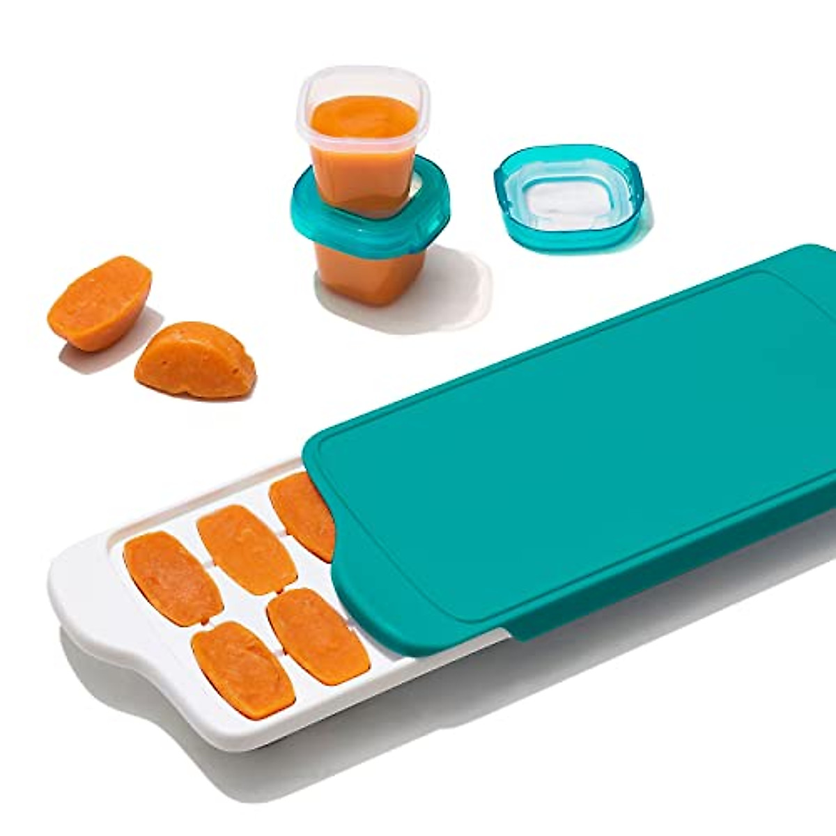 OXO Baby Food Freezer Tray - 2 Pack Updated Teal