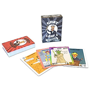 Goat Lords - Hilarious and Competitive New Card Game, Best for Adults, Teens, and Kids, Ages 7 and Up. Awesome Party Game for Families, Fun Board Games Nights, etc!