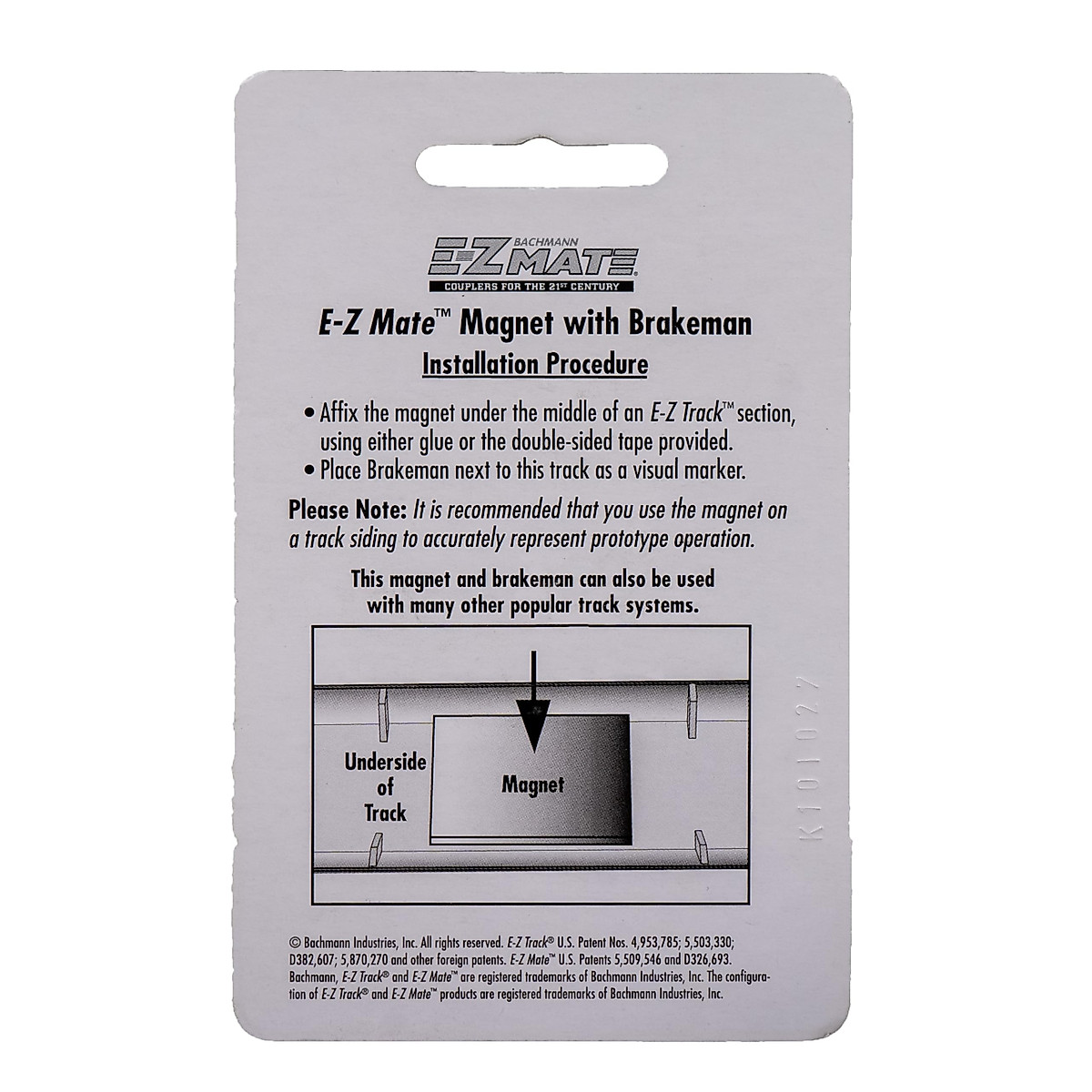 Bachmann Industries Magnet with Brakeman Figure