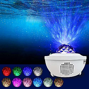 Galaxy Projector for Bedroom, Starlight Projector, 3 in 1 Starry Night Light Projector w Bluetooth Speaker & Remote, Star Projector Galaxy Light, Constellation Projector, Sky Light (Voice Control)
