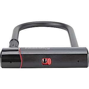 TRELOCK 422131 4016167067509 Steel Arch Lock U6 108x300 Diameter: 16mm, Black, 230 mm
