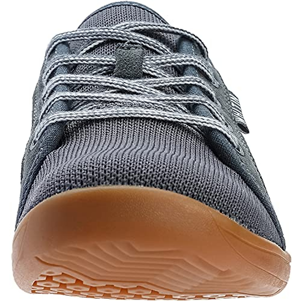 WHITIN Women's Barefoot Shoes Fashion Sneakers Minimalist Wide Width Toe Box Zero Drop Size 8 Athletic W81 Gym Sport Flat Running Walking Grey 39