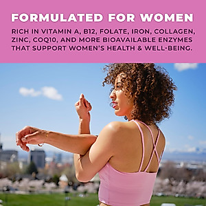 Beef Organ Supplement for Women - Beef Liver, Kidney, Heart and Uterus Tissue, Supports Women's Overall Energy and Health - Pasture Raised in New Zealand - No Fillers or Flow Agents - 120 Capsules