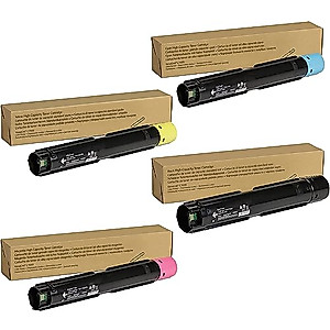 Versalink C7000 Remanufactured Toner Cartridge Black Cyan Magenta Yellow Replacement for Xerox 106R03757 106R03758 106R03759 106R03760.