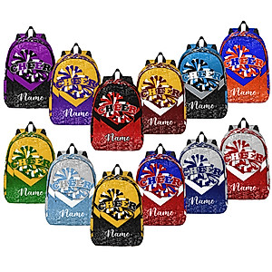 Custom Cheerleading Backpack with Name Personalized Cheer Backpack Cheer Backpack for Cheerleaders Team Cheerleader Gift 1Pcs