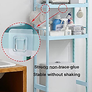 HAZEK Bathroom Shelf Over Toilet, Storage Over Toilet Bathroom Organizer, Pace-Saving, Easy Assembly, Fit Most Toilets