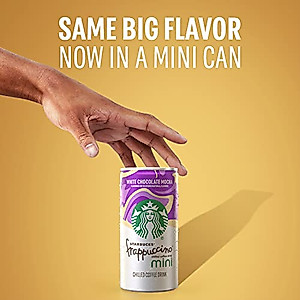 Starbucks Frappuccino Coffee Drink, White Chocolate Mocha, Mini, 6.5 Fl Oz Bottles (Pack of 8)