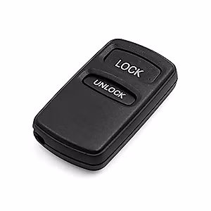 uxcell New 2 Buttons Key Shell Keyless Entry Remote Case Replacement MR587983 for Mitsubishi Gallant Lancer Pajero Triton