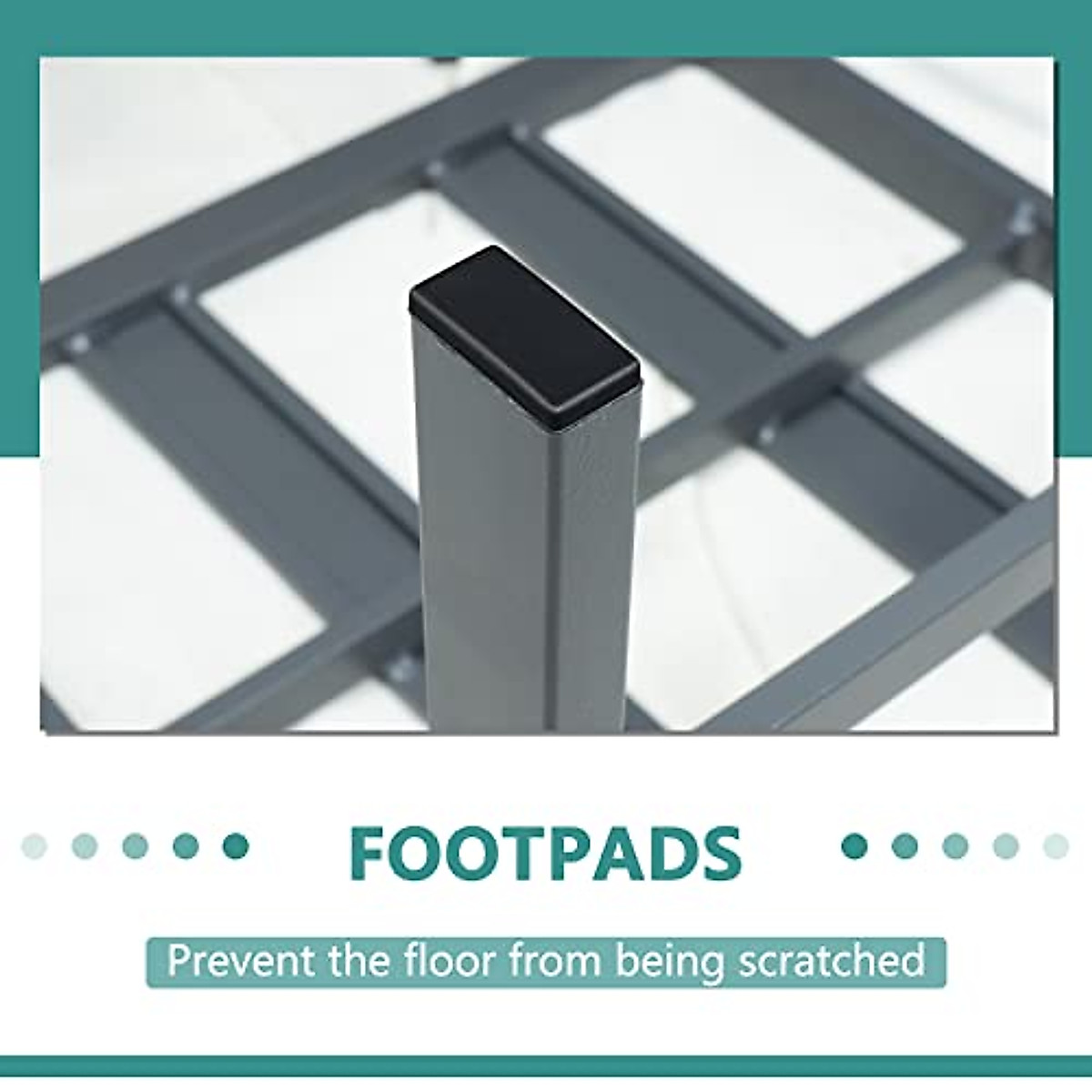 Auzfy 2 Pieces Outdoor Ottomans for Patio Set, Assembled Aluminum Outdoor Footstool with Gray Cushions, Small Seat Furniture for Porch Yard Garden Deck, Grey Frame