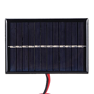 Solar Panel, Module Portable DIY Polysilicon Solar Charger for Toys Lights Solar Lights Solar Displays 3.7V Battery