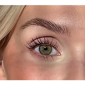 Sandstone Scandinavia Hypoallergenic Mascara Sensitive Eyes - Smudge-Proof, Sweatproof, Lengthening Mascara with Intense Volume - Vegan, Non Toxic Mascara Black