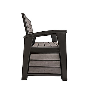 Keter Hudson Bench Outdoor Chest Bench - 227 Litre