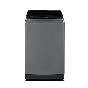COMFEE’ Washing Machine 1.8 Cu.ft LED Portable Washing Machine and Washer Lavadora Portátil Compact Laundry, 8 Models, Environmentally Friendly, Child Lock for RV, Dorm, Apartment Magnetic Gray