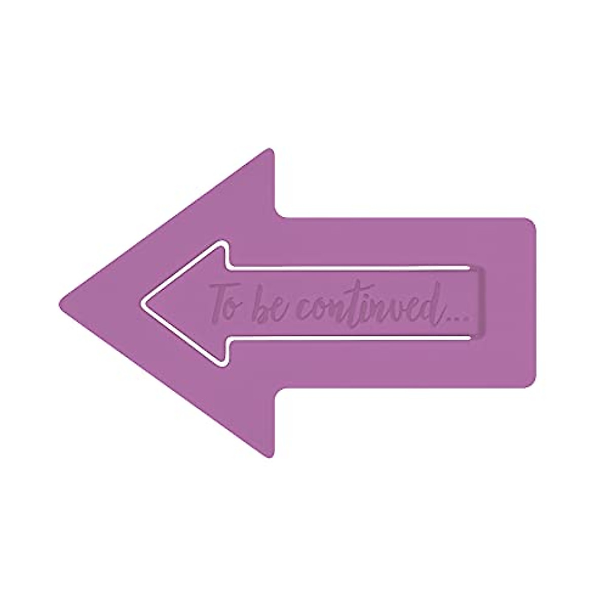That Company called if to be Continued – Bookmark – Purple