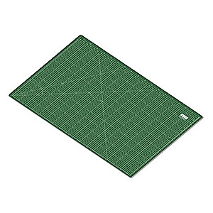 PVC A1 Cutting Mat - A1 5 Layers PVC (36L x 24W Inch) (900 x 600 mm), Colorful Self Healing Cutting Mat Craft Fabric Quilting Sewing Scrapbooking One Sided Art Project (Set of 1) UESTA (Green)