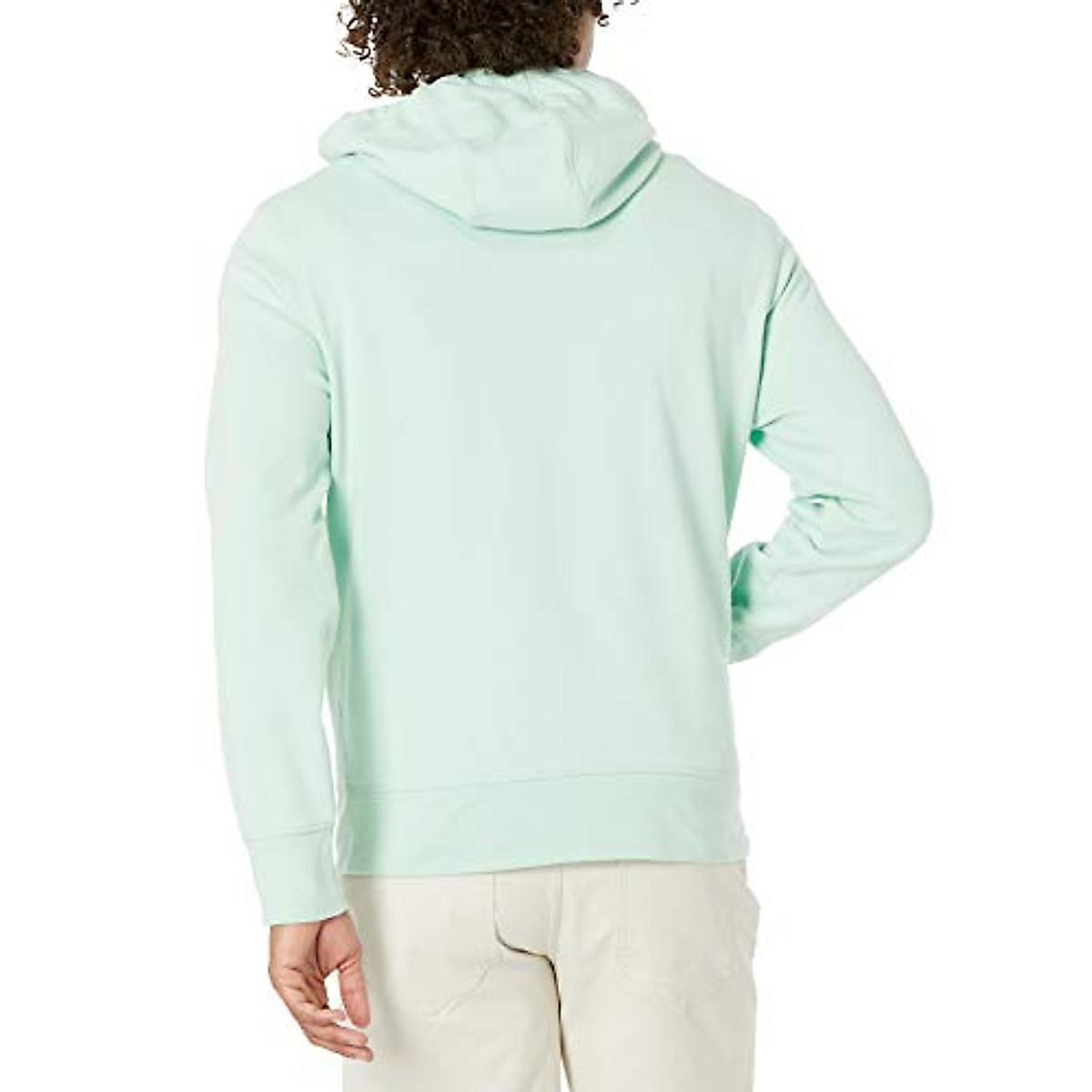 Amazon Essentials Men's Lightweight French Terry Hooded Sweatshirt, Mint Green, XX-Large