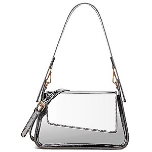 Hobo Bags for Women Patent Leather Tote Shiny Crossbody Bags Satchel Glossy Shoulder Bag Stylish Evening Purses 2023