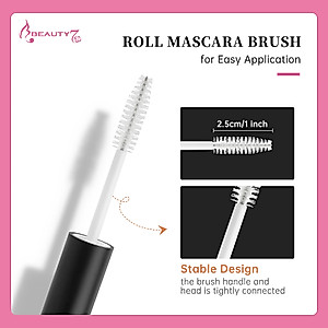 Beauty7 Eyelash Coating Essence Clear Lash Eyelashes Coating Essence Sealant Sealer 10ML Mascara Brush Extend Eyelashes Extension Longer Life Aftercare Non-Scent Waterproof Better Retention