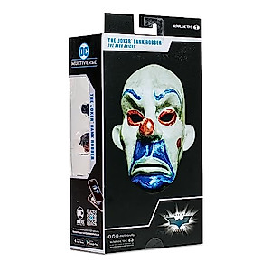 McFarlane Toys Batman The Dark Knight Trilogy The Joker Bank Robber Gold Label SDCC 2023 Exclusive Figure, Green