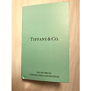 Tiffany & Co Eau De Parfum Vial Spray On Card