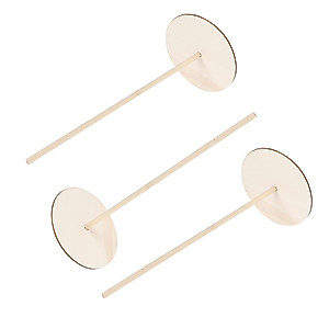 GANAZONO 3pcs Doughnut Bagel Display Doughnut Cake Donut Holder Wood Donut Stand Doughnut Holder Stand Donut Stands for Dessert Table Cart Stand Food Snacks Fried Shelf Wooden Bride