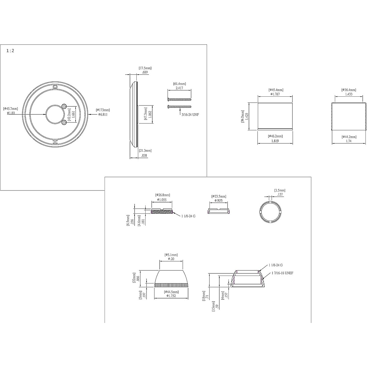 Plumb USA Repair Kit/Renovation Kit Fits Delta Faucet RP54870, Series 600 All Metal Parts Tub and Shower Trim Kit, with Lever Handle, Matte Black Finish