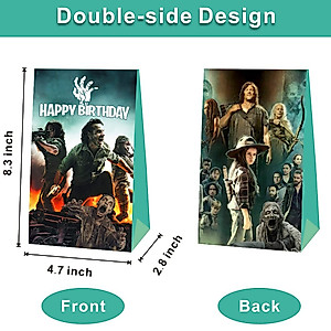 EKIH 12pcs Movie Party Favor Gift Bags for Movie Theme Birthday Party Decorations Supplies