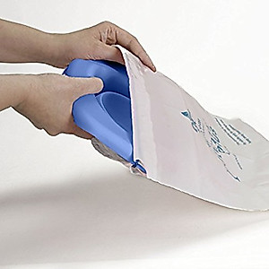 Kalencom Potette Plus Collapsible Reusable Liner for Home Use with The 2-in-1 Potette Plus Potty (Sold Separately) (Gray)
