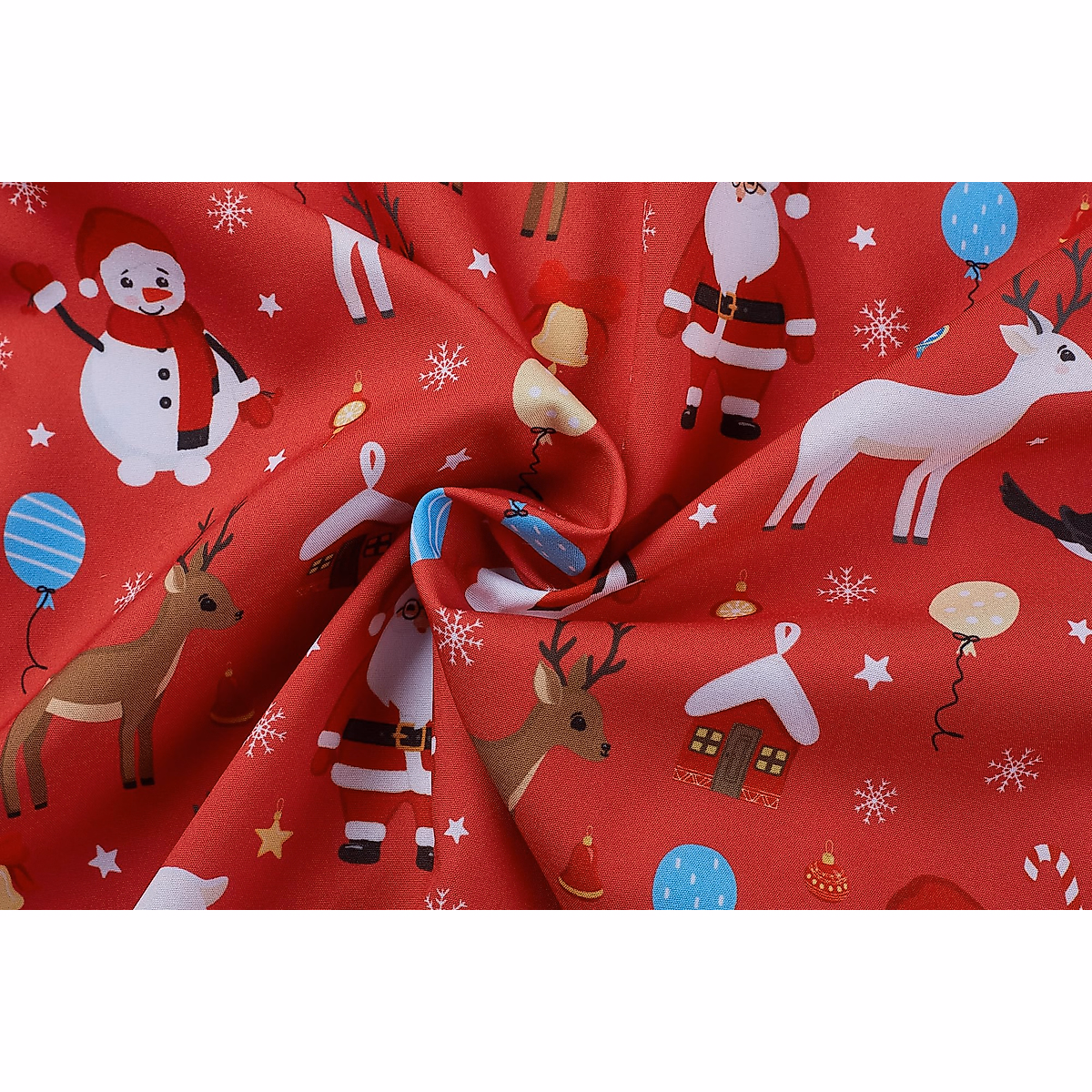 GRTXIN Christmas Shirts for Men Hawaiian Santa Claus Vacation Shirt Short Sleeve Button Down Dress Shirts（Red-M）