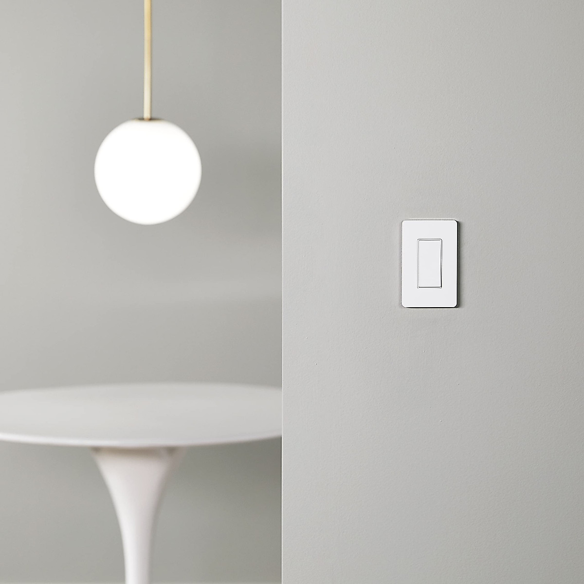 Amazon Basics 3-Way Smart Switch, Neutral Wire Required, 2.4 Ghz WiFi, Works with Alexa