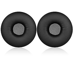 XB450 Earpads - JECOBB Replacement Ear Cushion Pads with Protein Leather and Memory Foam for Sony MDR-XB450, XB450AP, XB550AP On Ear Headphones ONLY ( NOT FIT Sony Other Series ) – Black