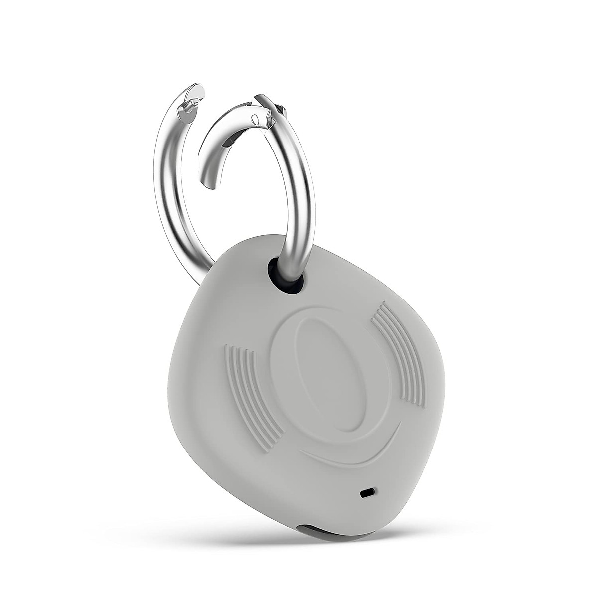 Propector Case Compatible with Samsung Galaxy SmartTag/SmartTag+ Case,Soft Silicone Lightweight Keychain Anti-Scratch Protevtive Skin Cover for Galaxy SmartTag (4Pack)