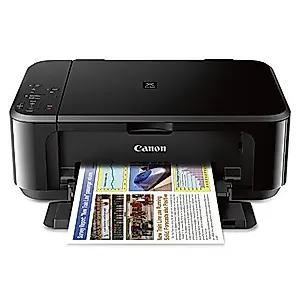 Canon Pixma MG3620 Wireless All-in-One Color Inkjet Printer with Mobile and Tablet Printing, Black