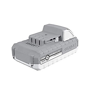 Snow Joe iON+ System Compatible 24VBAT-LTE EcoSharp Pro Lithium-Ion Battery, 24 Volt, 2.0-Ah