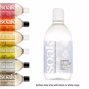 Soak Laundry Soap – No Rinse, Plant Derived Hand Wash Detergent - 375 ml / 12 fl. oz, 75+ Washes (Yuzu)