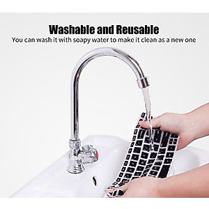 Keyboard Cover for Lenovo IdeaPad 3 15 15.6 17.3, Lenovo Yoga C740 C940 15.6 / Yoga 9 9i 15.6 / ideaPad L340 S340 320 330 330s 340s V330 520 720s 130 S145 15.6 / ideaPad 320 330 17.3 inch -Black