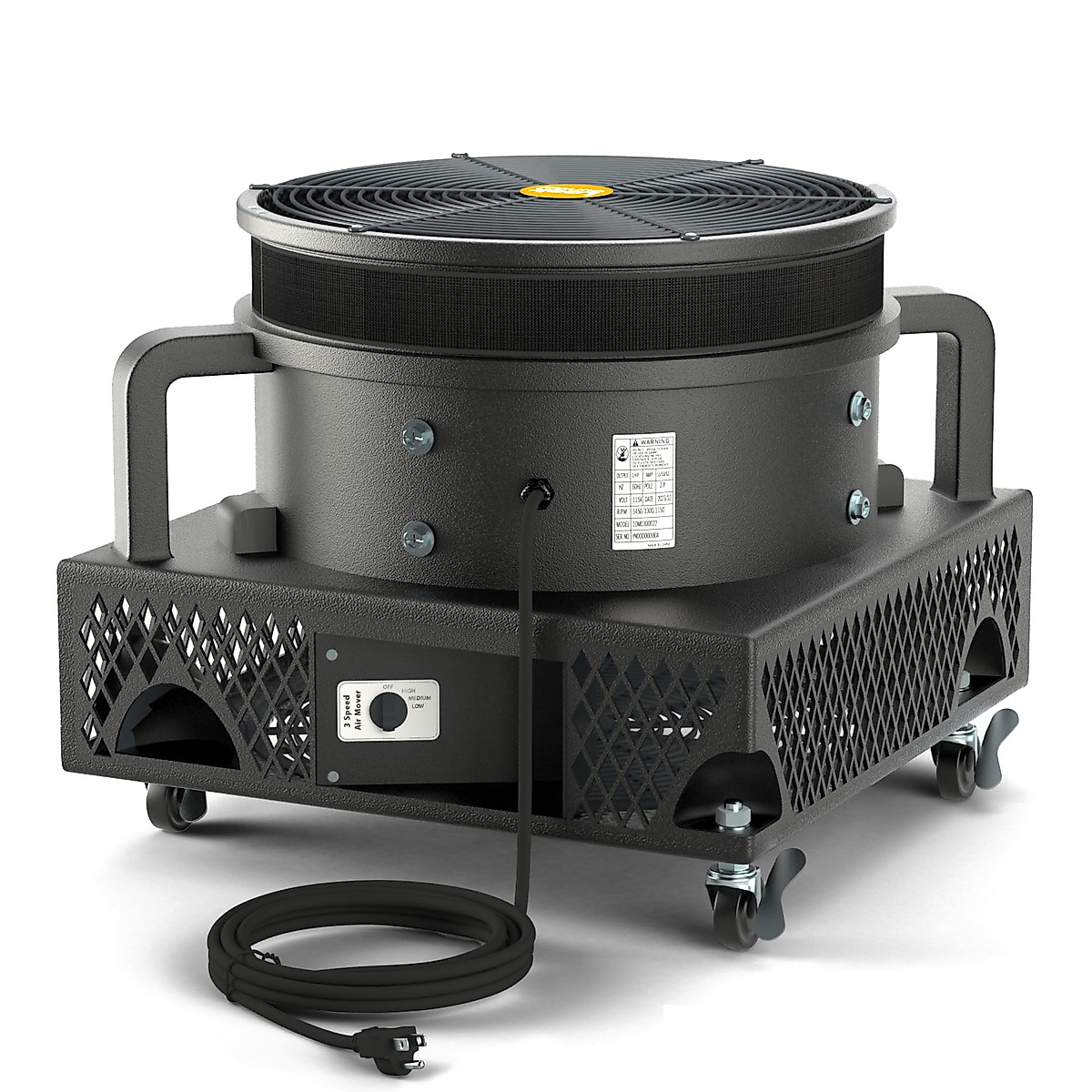 LookOurWay Air Dancers Inflatable Tube Man Blower - 1 HP Sky Dancer Blower for Wacky Waving Inflatable Tube Guy - Fits 18" Diameter Inflatable Puppet Dancer Attachments