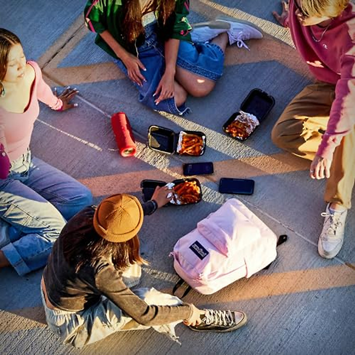 JanSport SuperBreak One Backpacks - Durable, Lightweight Bag with 1 Main Compartment, Front Utility Pocket with Built-in Organizer - Premium Backpack, Mint Chip