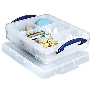 Really Useful Storage Box 12 Litre Clear