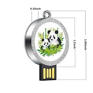 ZJR USB Flash Drive 64GB High Speed Thumb Drive Large Storage USB Memory Stick Jump Drive with Keychain