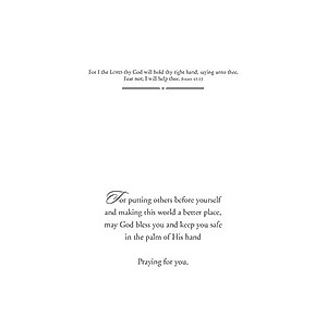 For Your Service - Thank You Greeting Cards - Blank - NIV Scripture - (Box of 12)